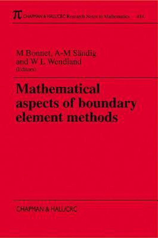 Chapman & Hall/CRC Research Notes in Mathematics Series- Mathematical ... Chapman & Hall/CRC Research Notes in Mathematics Series- Mathematical ...
