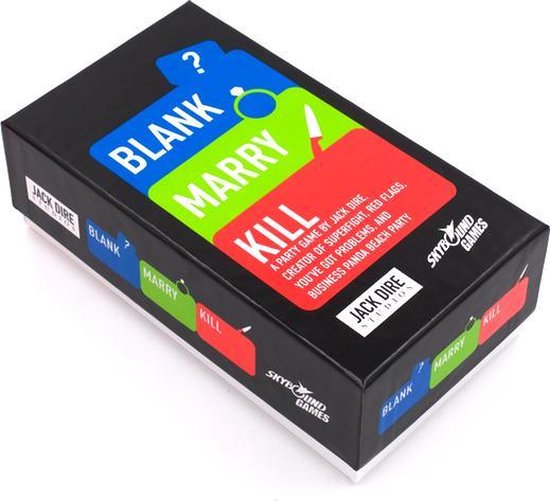 Blank Marry Kill Party Game | Games | bol