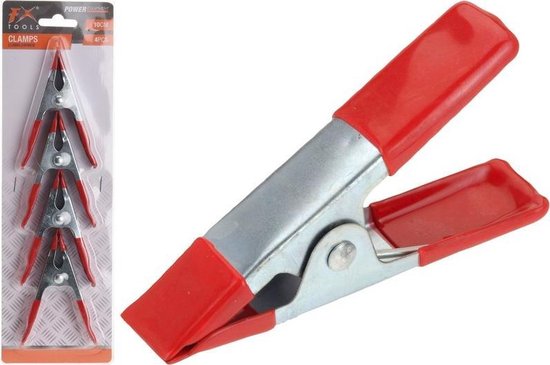 Grote metalen handdoeken/badlaken knijpers 4 stuks - outdoor en ...