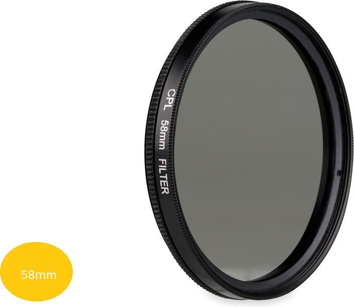 Polarisatie Filter lens CPL - 58mm - voor o.a Canon , Sony , Nikon ...