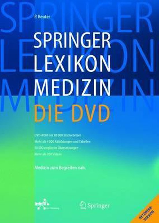 Springer Lexikon Medizin - Die DVD | 9783540229384 | Boeken | bol.com