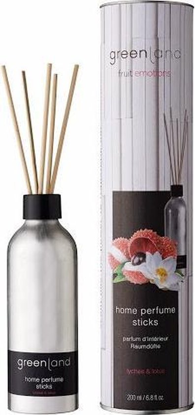Greenland Lychee-Lotus - 200 ml - Geurstokjes | bol