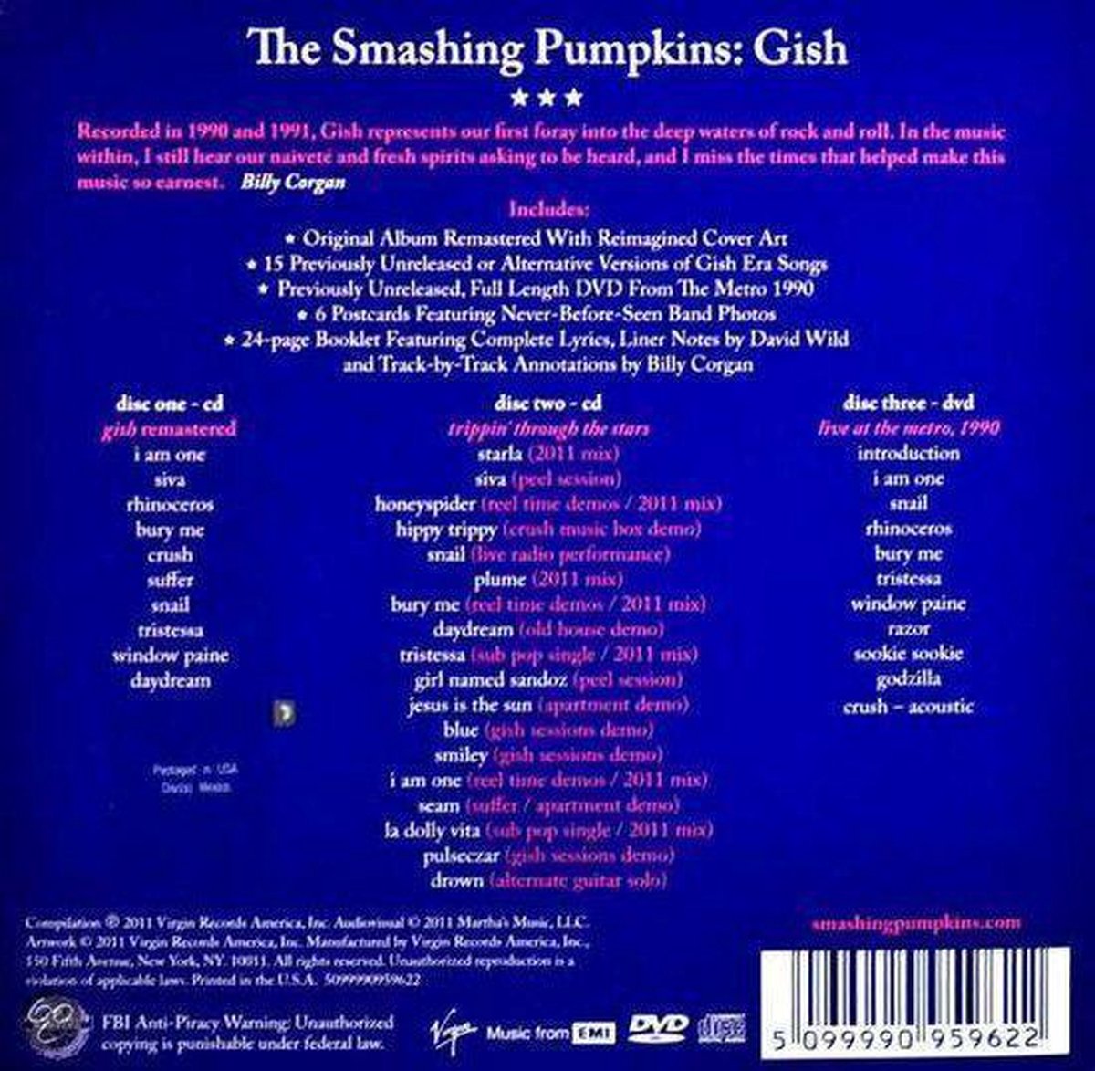 Gish (Deluxe Edition), The Smashing Pumpkins | Muziek | bol.com