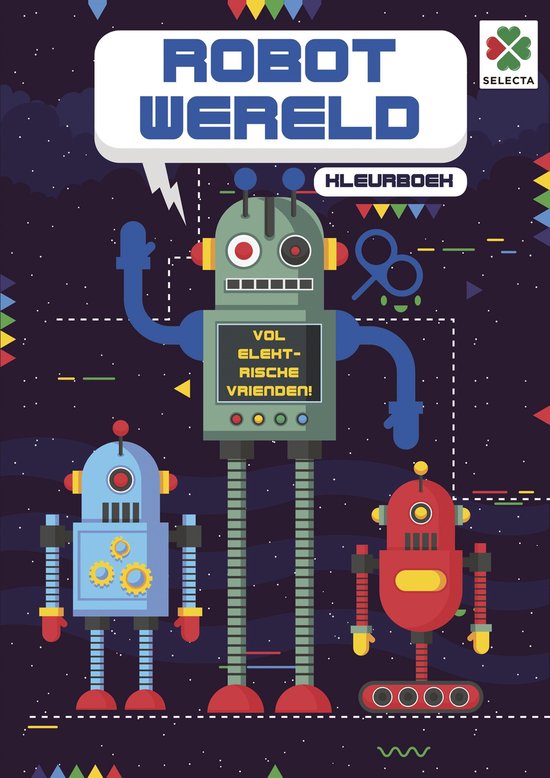 Robot Wereld Kleurboek | bol.com