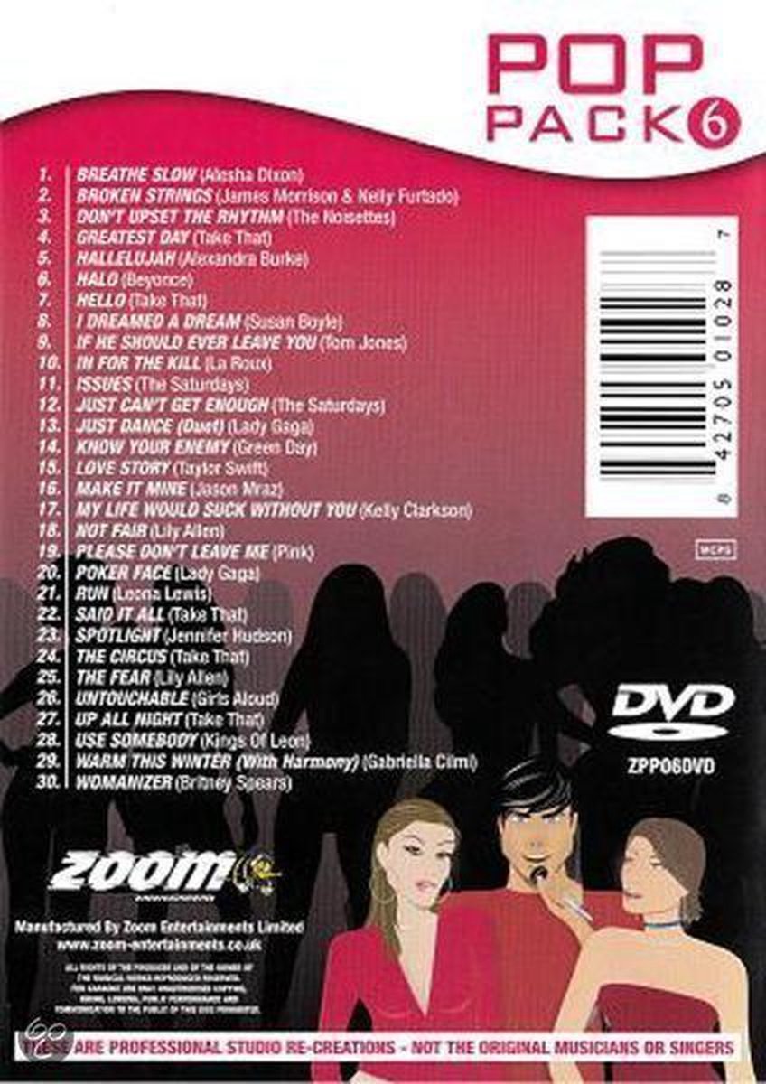 Zoom Pop Pack 6 (Dvd) | Dvd's | bol.com