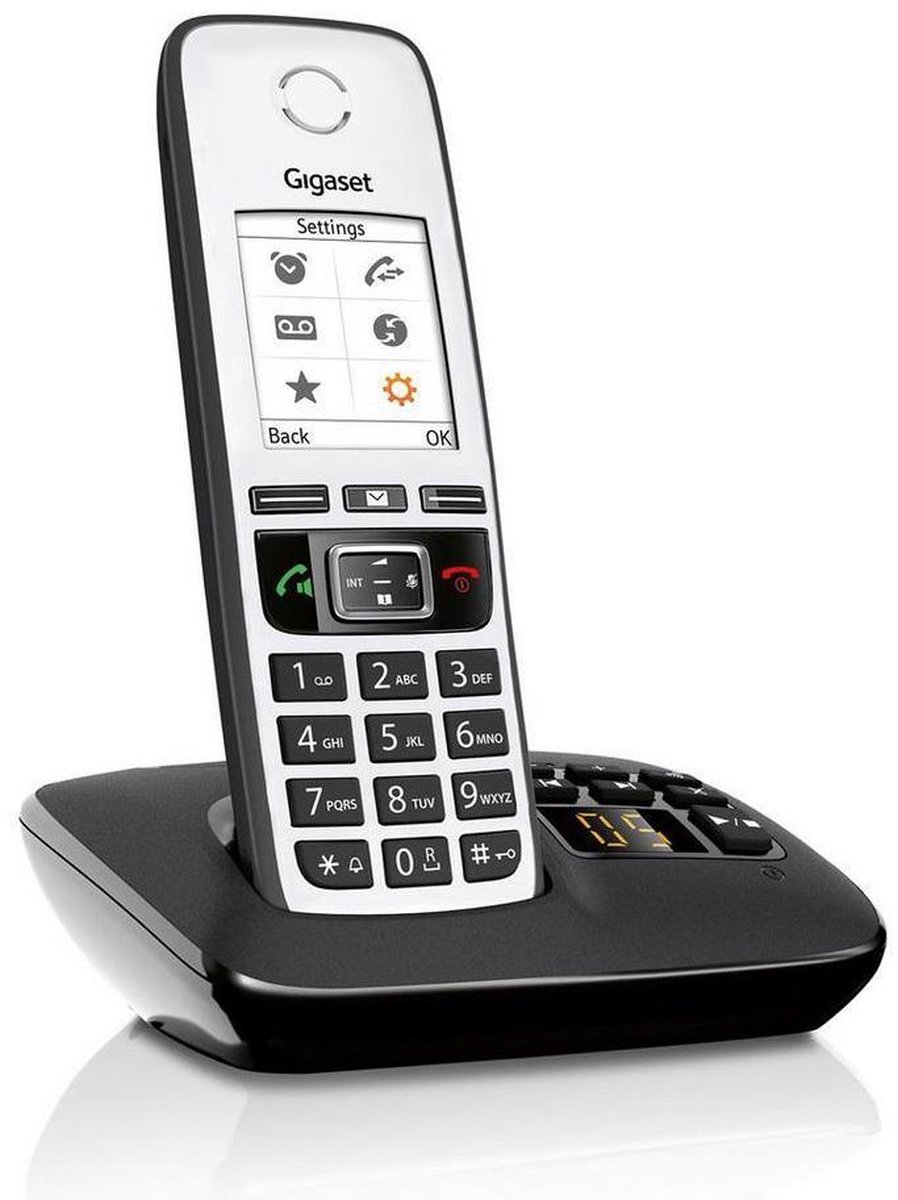 Gigaset A670A - Duo DECT telefoon - met antwoordapparaat - Zilver/Zwart ...