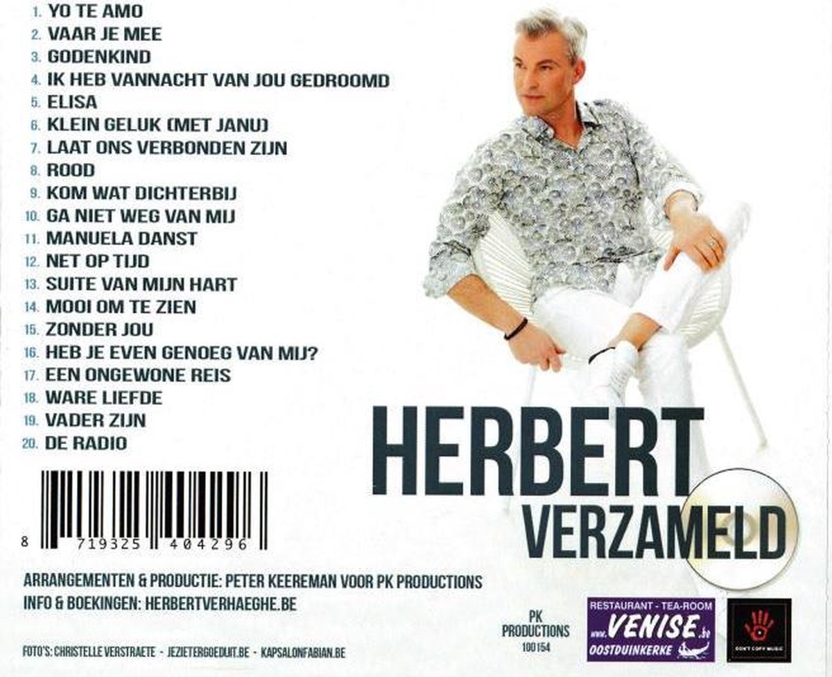 Herbert - Verzameld, Herbert Verhaeghe | CD (album) | Muziek | bol.com
