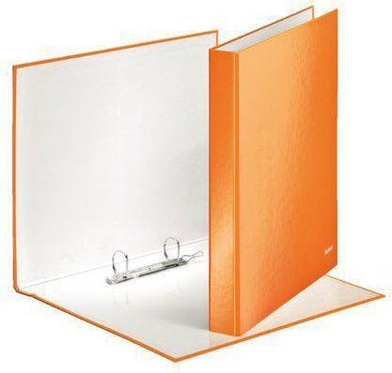 Ringmap Leitz 2-ringen van 25mm D-Ring Oranje | bol