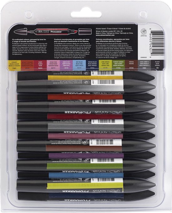 Winsor & Newton promarker™ Set 12 stuks Set 1 | bol
