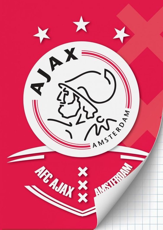 Schrift ajax AFC - A4 geruit | bol