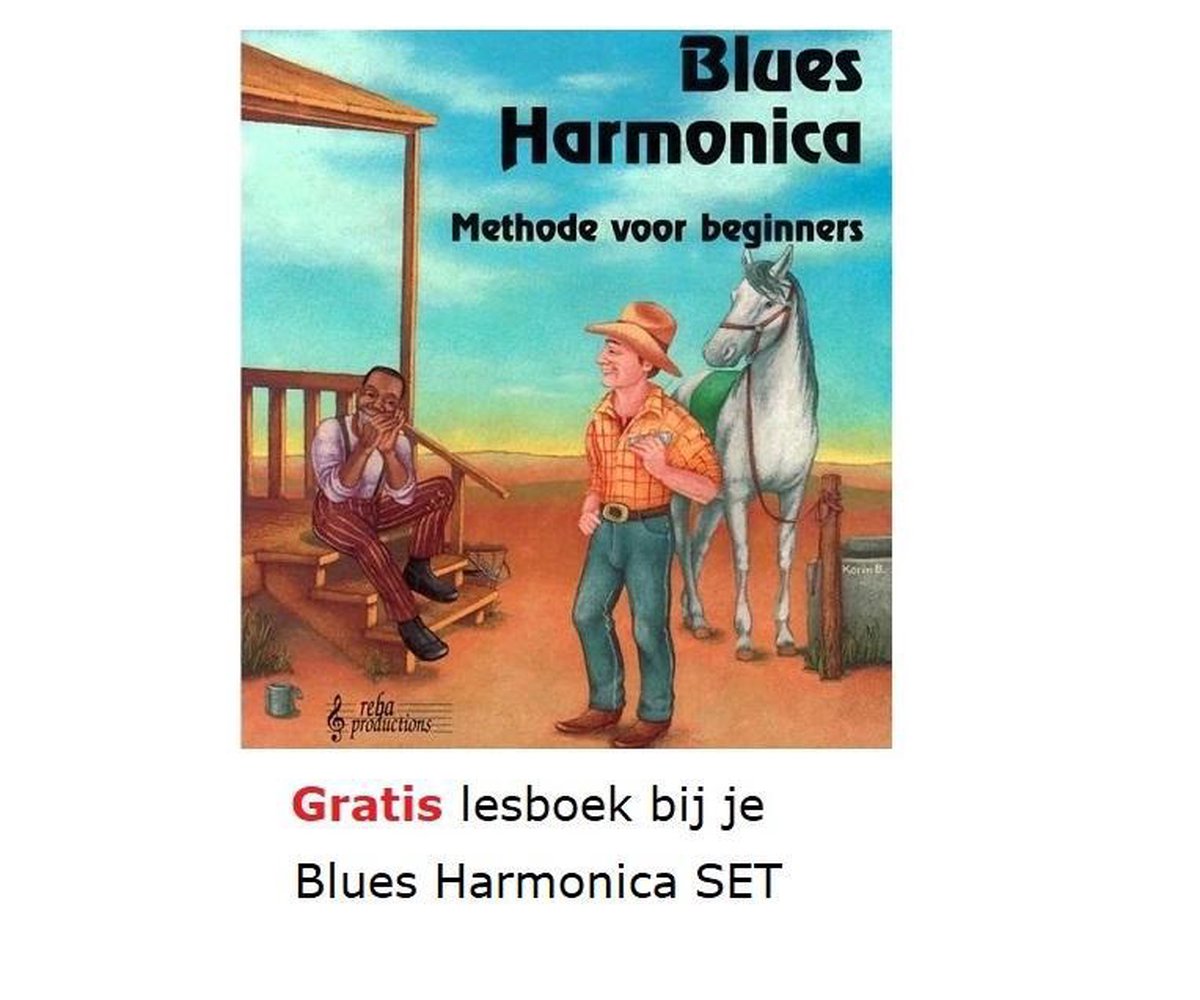 Blues Harp Mondharmonica SET met Koffer - MEMPHIS | bol.com