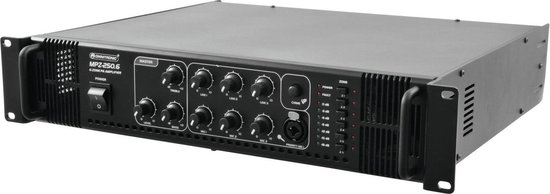 OMNITRONIC MPZ-250.6 PA Mixing Amplifier | bol.com