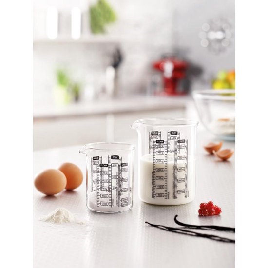Pyrex maatbeker set van 2 stuks 0,25+0,50 liter | bol