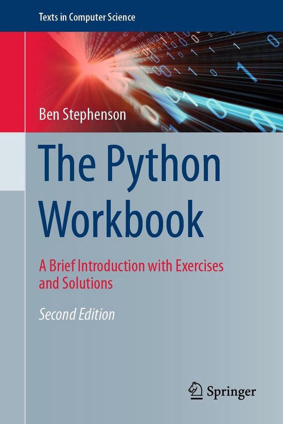 Texts in Computer Science - The Python Workbook (ebook), Ben Stephenson ...