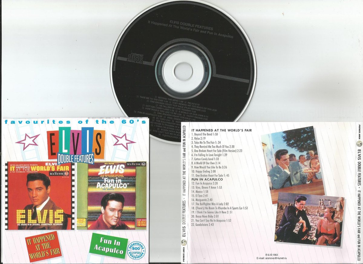 Double Features 2, Elvis Presley | CD (album) | Muziek | bol