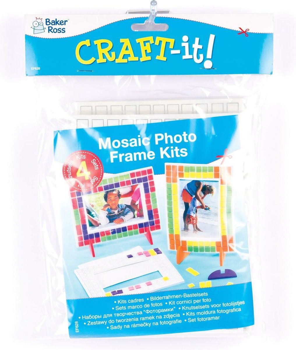 Sets met fotolijstjes met moza?ek (4 stuks per verpakking) | bol.com