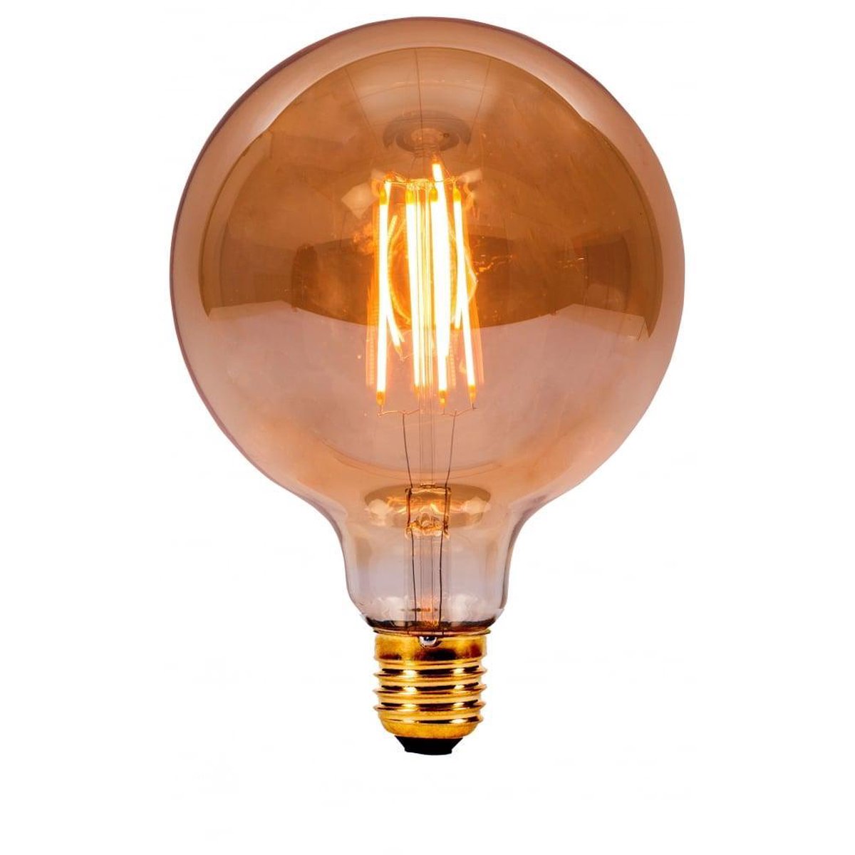 bol.com | LED Filament A19 4W E27 Amber dimbaar ( set 3 )