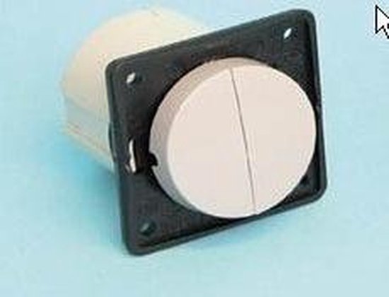 Berker Serieschakelaar Flow/Pure Inbouw Grijs Hoogglans | bol