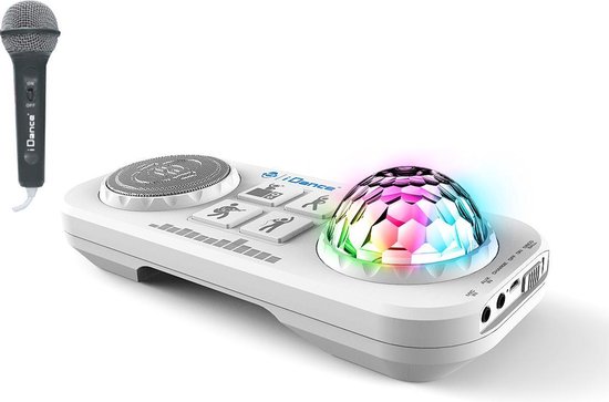 iDance Party Box Karaoke mixer: wit | bol.com