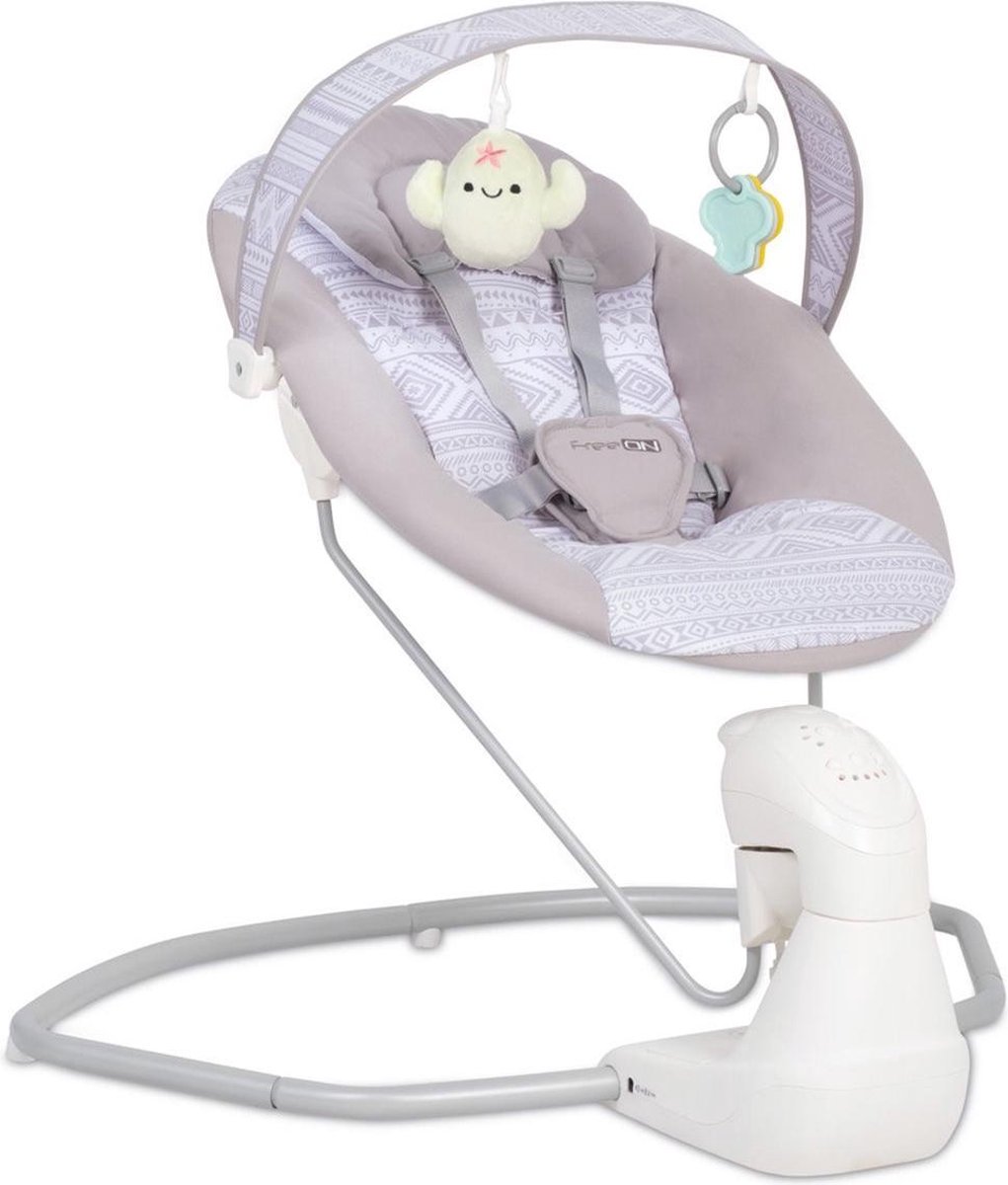 Babyswing - Babyschommel FreeON Premium Grijs | bol.com