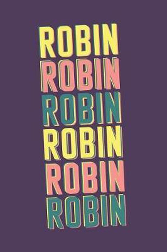 Robin Journal, Vic Vison | 9781074086022 | Boeken | bol