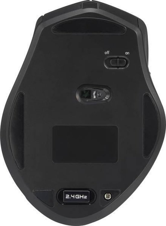 Renkforce RF-FM-CHARGE1 Draadloze muis Radiografisch Optisch Zwart 6 ...