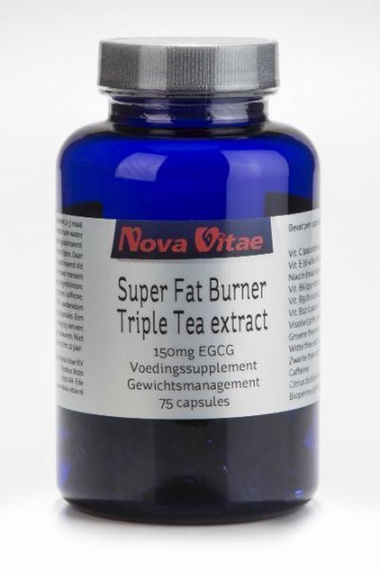 Nova Vitae Super fat burner 150 mg EGCG 75 capsules | bol
