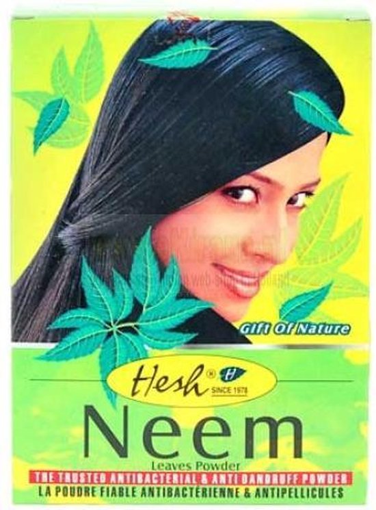 Hesh Neem Leaves Powder 100g Natural Clay Skin and Face Cleanser Mask ...