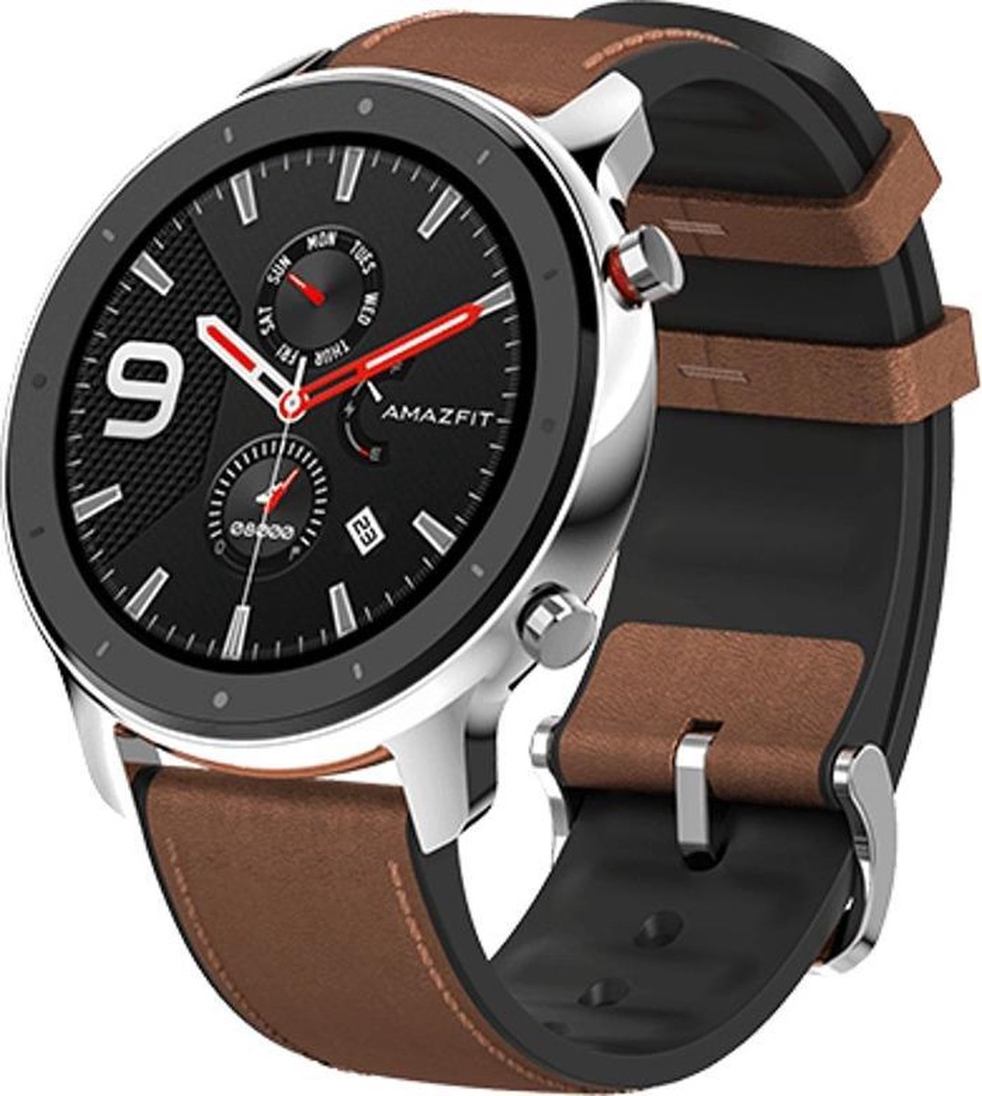Amazfit GTR - Smartwatch - 47 mm - RVS | bol