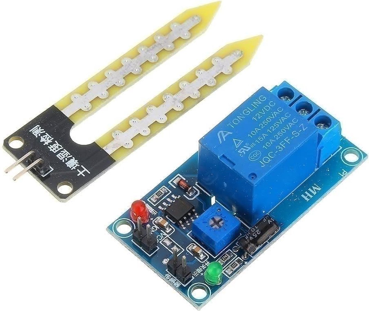 Dc 12v Relais Controller Bodemvocht Vochtigheid Sensor Module Automatisch Gieter Voor 