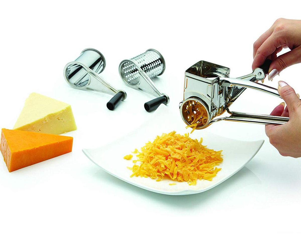 Kitchen Craft Rotary Cheese Rasp Groente Shredder | bol.com
