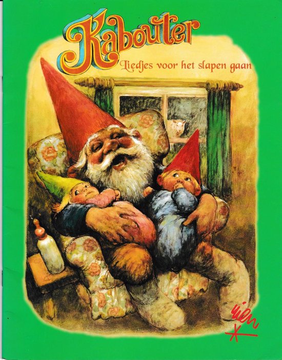 Kabouter liedjes voor het slapen gaan boek en CD, Rien Poortvliet ...