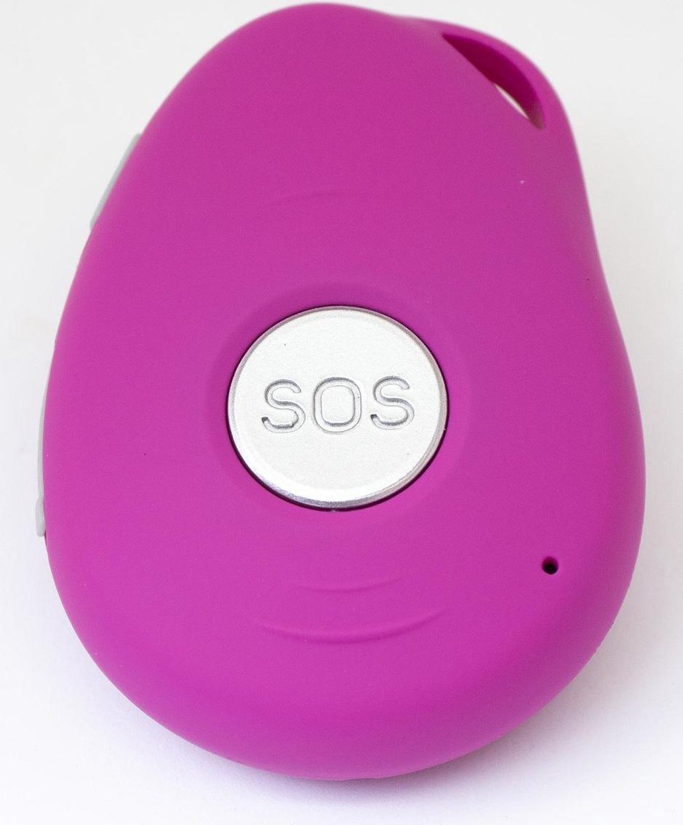 SOS Alert Mobiele alarmknop, Roze | bol.com