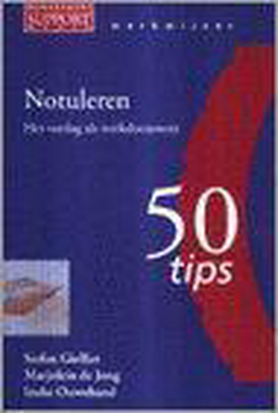 Notuleren | 9789014090733 | Stefan Gielliet | Boeken | bol