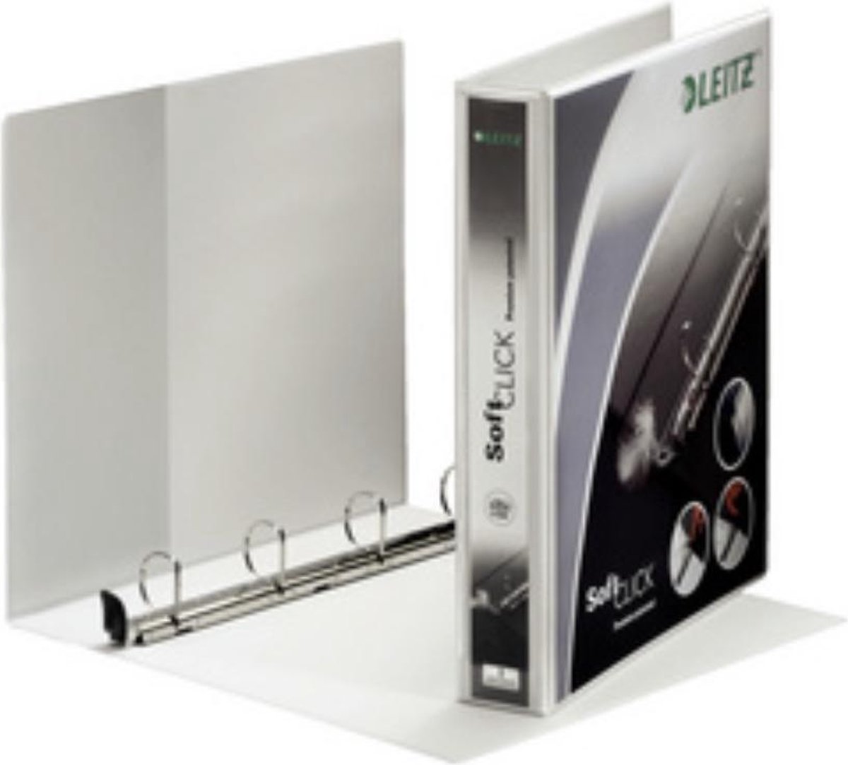 Leitz Premium SoftClick Presentatie Ringband - A4 - 40mm - Wit | bol