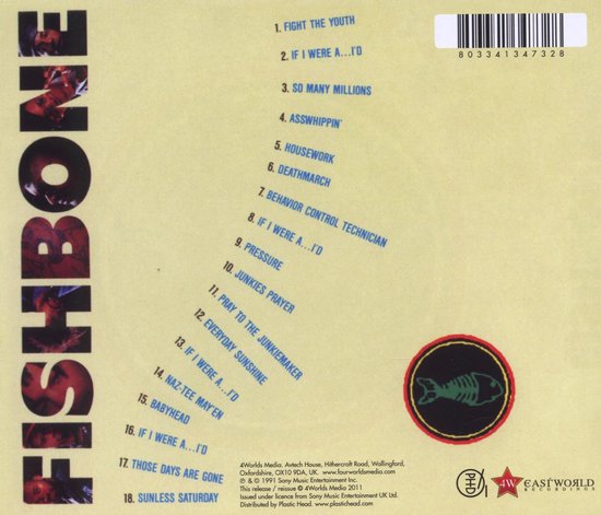 Reality Of My Surroundings, Fishbone | CD (album) | Muziek | bol