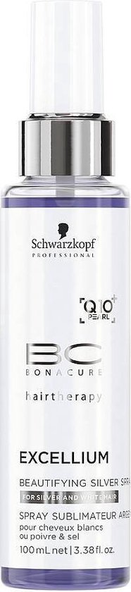 Schwarzkopf BC Excellium Q10 Beautifying Steel silver Spray 100ml | bol