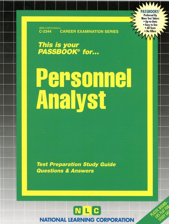 Career Examination Series - Personnel Analyst (ebook), National ...