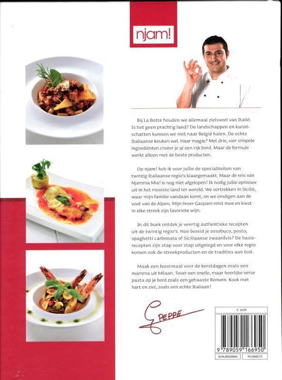 Njamma Mia!, Peppe Giacomazza | 9789059166950 | Boeken | bol