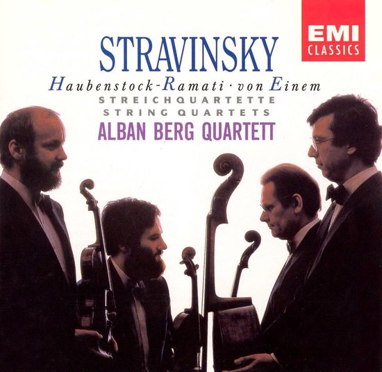 Stravinsky, Haubenstock-Ramati, Von Einem: String Quartets, Alban Berg Quartet | CD... | bol