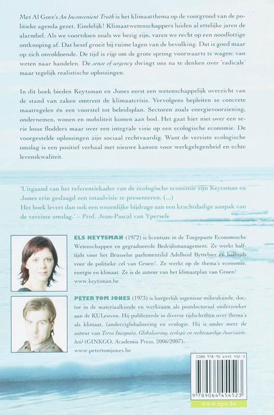 Het Klimaatboek, Els Keytsman | 9789064454523 | Boeken | bol