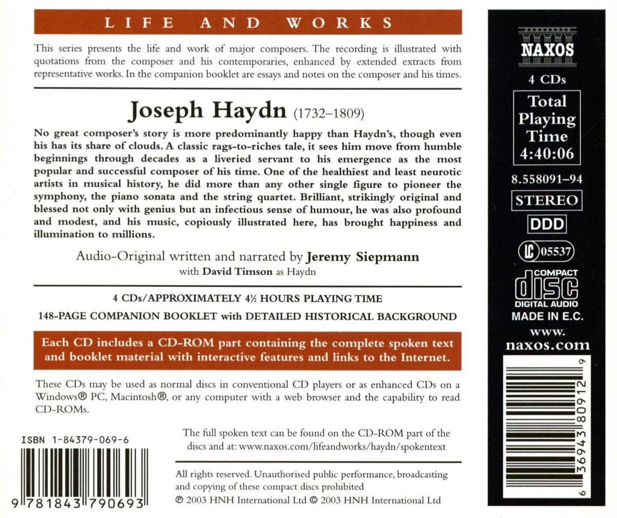 Haydn: A Life In Words&music, David Timson | CD (album) | Muziek | bol.com