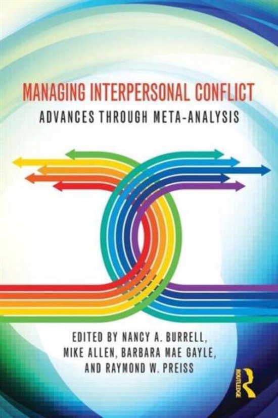 Managing Interpersonal Conflict | 9780415999182 | Nancy Burrell ...
