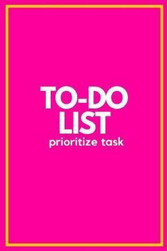 To-Do List Prioritize Task, Matthew Mastermindman | 9781093646436 ...