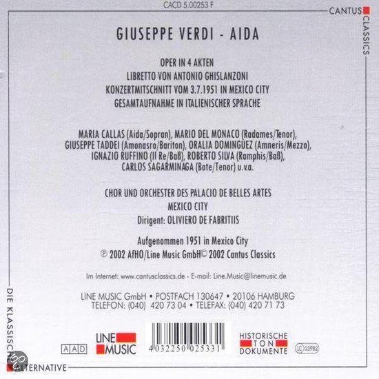 Aida, G. Verdi | CD (album) | Muziek | bol.com