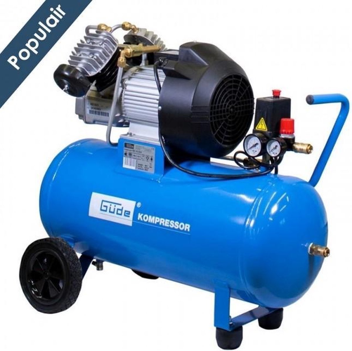 bol.com | Güde 400/10/50 2 cilinder Compressor 50 Liter 10 Bar