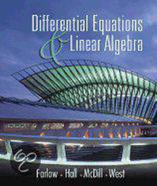 Differential Equations and Linear Algebra, Jerry Farlow | 9780130862501 ...