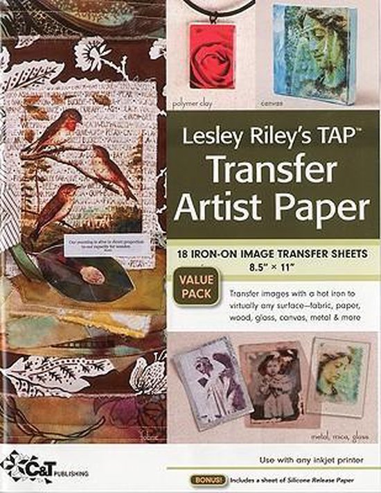 Lesley Riley's Tap, Transfer Artist Paper, Lesley Riley | 9781607052548 ...