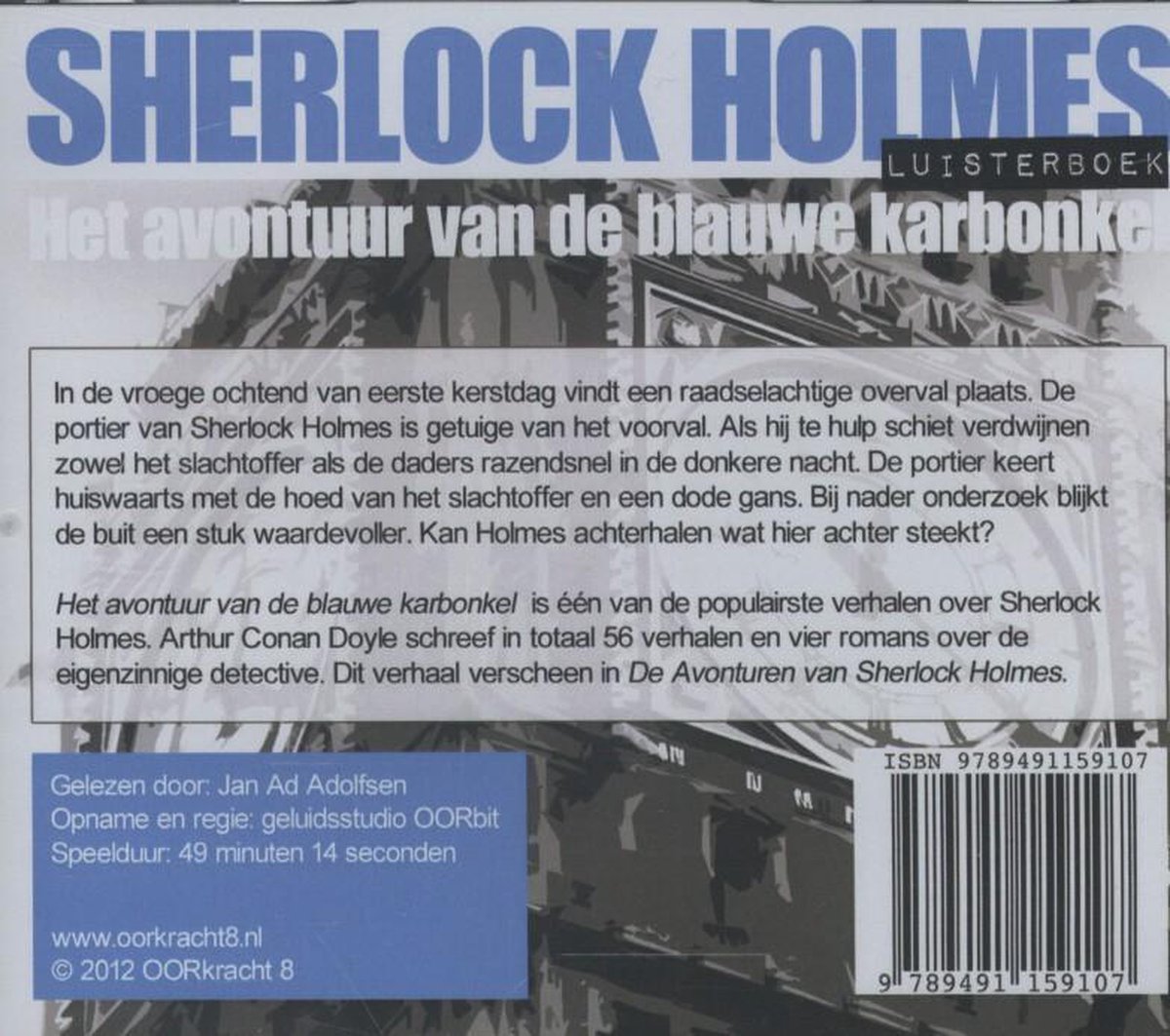 Sherlock Holmes - Sherlock Holmes Het avontuur van de blauwe karbonkel ... Sherlock Holmes - Sherlock Holmes Het avontuur van de blauwe karbonkel ...