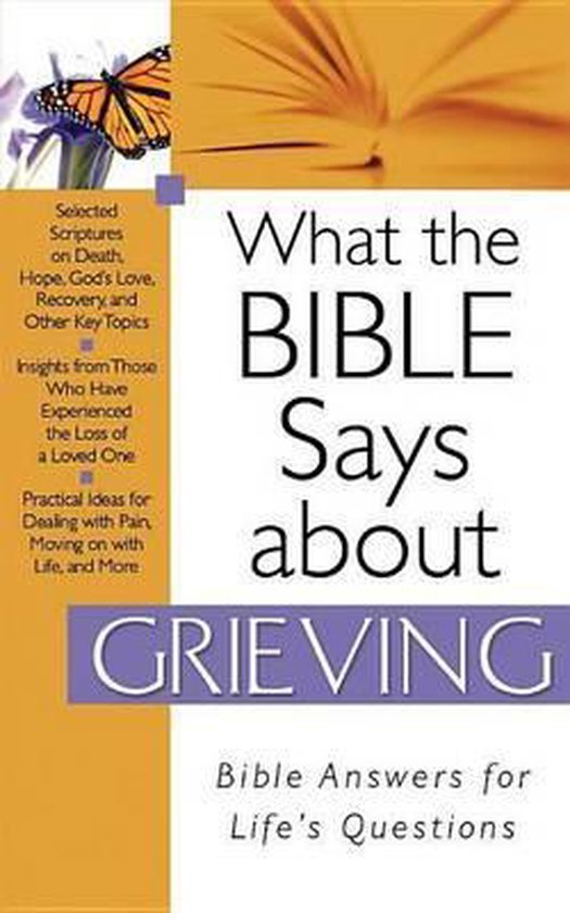 What the Bible Says about Grieving | 9781597899949 | Barbour Publishing ...